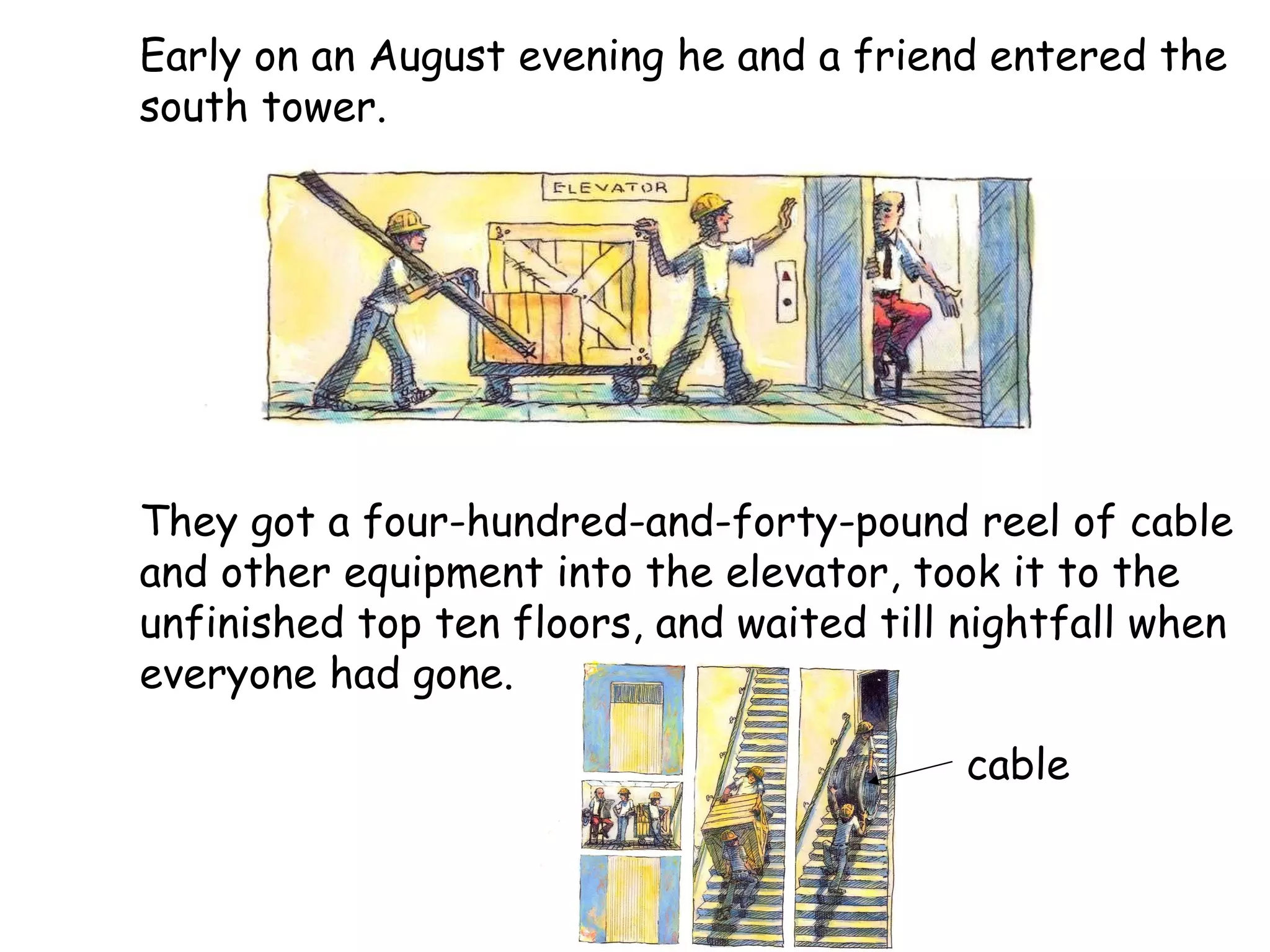 The Man Who Walked Between the Towers | PPT