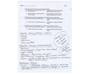 Science Chapter 4 Test Answer Key | PPT | Science