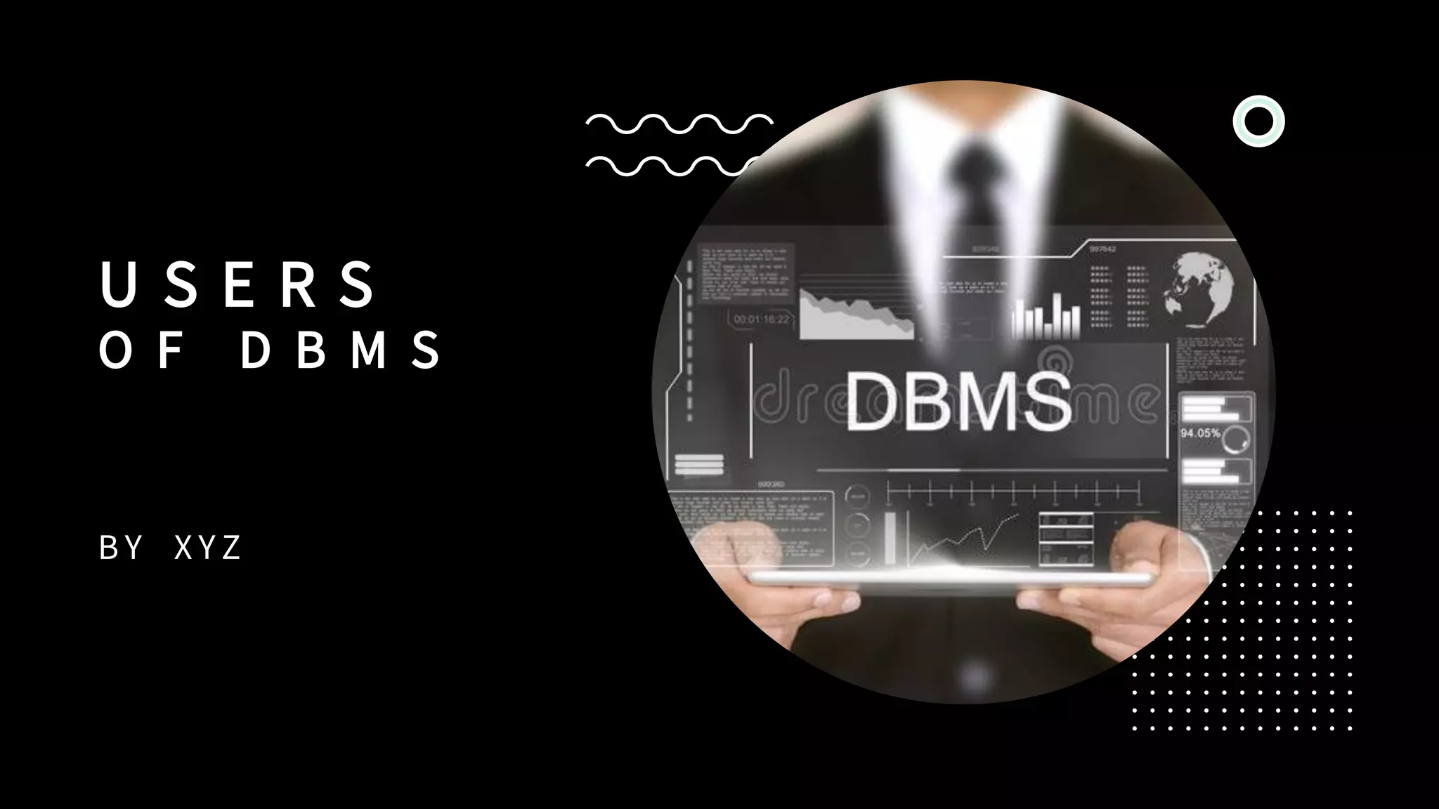 Users of dbms | PPT