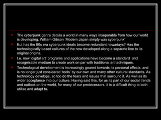 What is Technoculture? | PPT