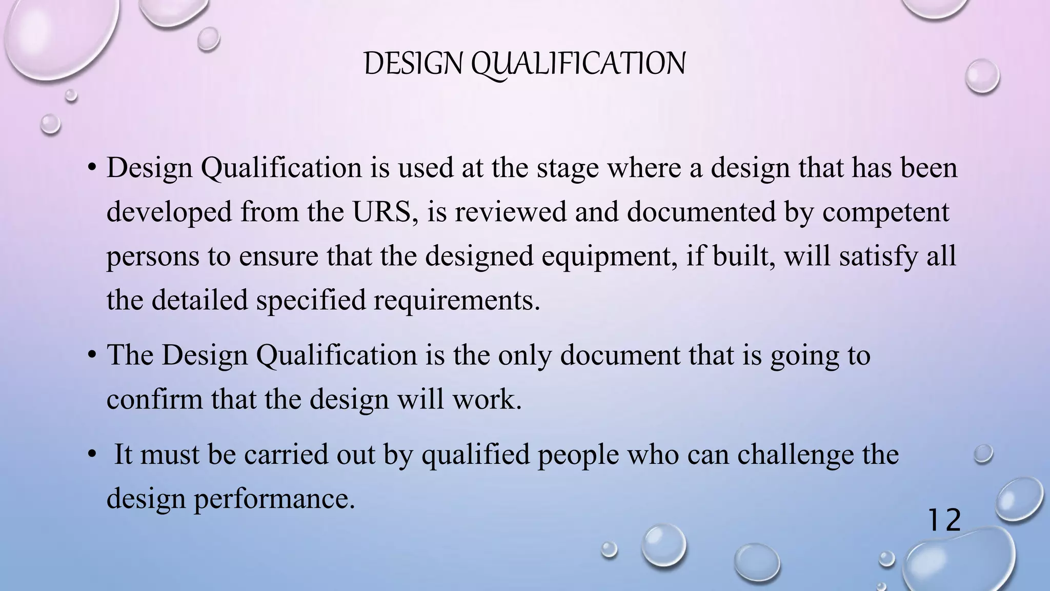 User specification requirements (urs) rash | PPTX