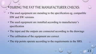User specification requirements (urs) rash | PPTX