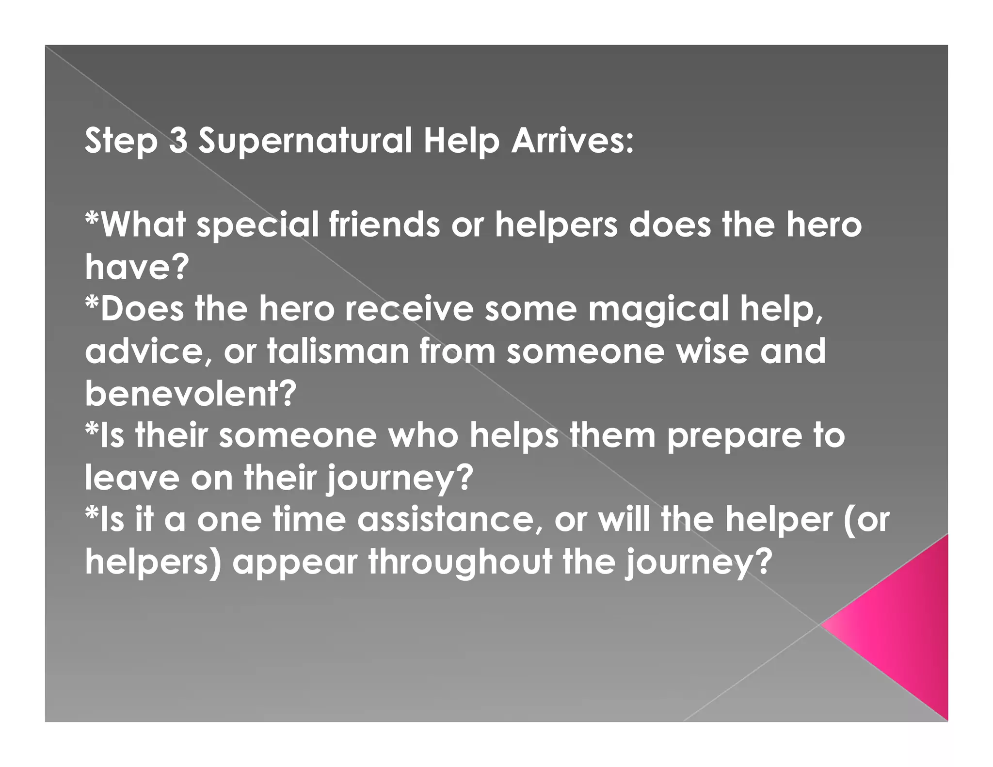 Hero's Journey Questions | PDF