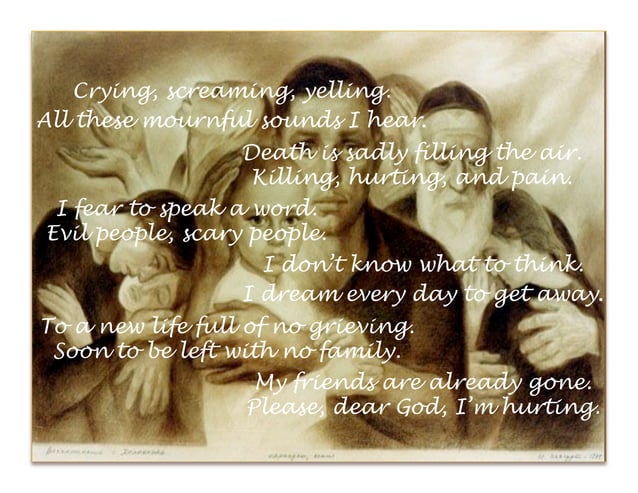 Discrimination poems