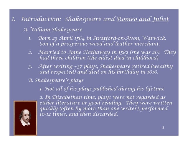 Romeo and Juliet Introduction | PDF | Theater | Fine Art