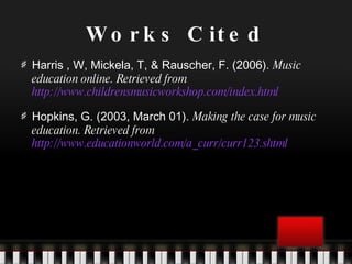 Music Education | PPT