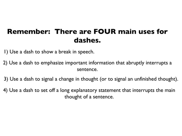 The Dash PowerPoint