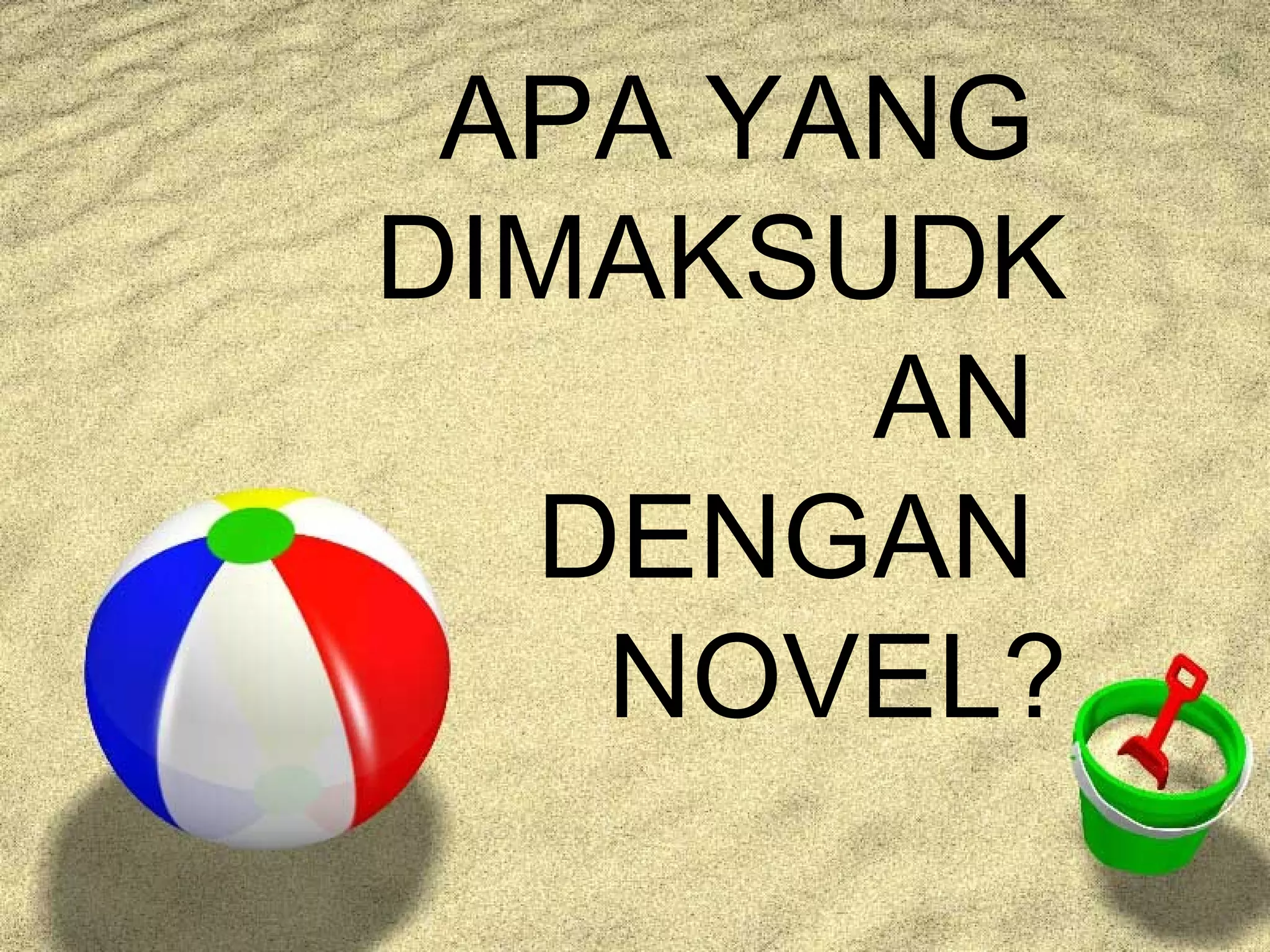 Sastera, Brunei, Novel Pengabdian | PPT