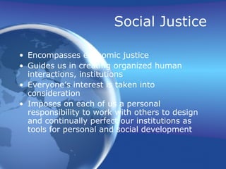 Social Justice/Multiculturalism | PPT