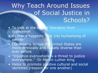Social Justice/Multiculturalism | PPT
