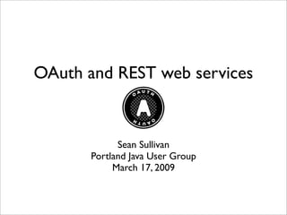 OAuth and REST web services | PDF