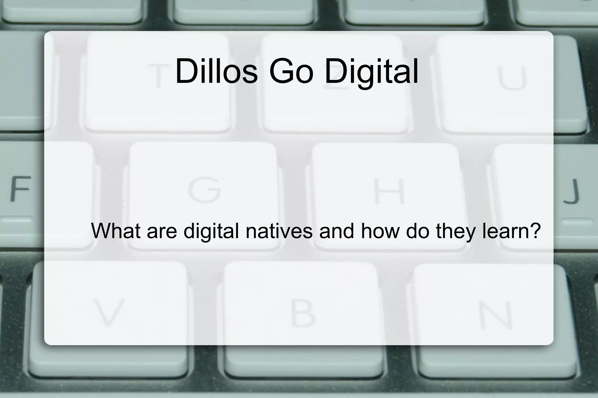 Dillos Go Digital | ODP