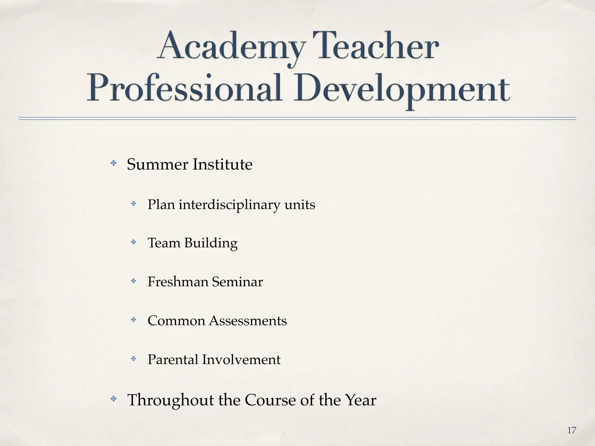 9th Grade Academy Presentation | KEY