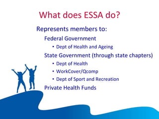 Exercise and Sport Science Australia | PPT | Free Download