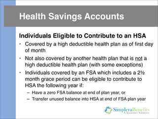 Health Savings Accounts (HSAs)- What they are and how to use them-2009 ...