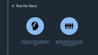Guide to User Story Creation | PPTX