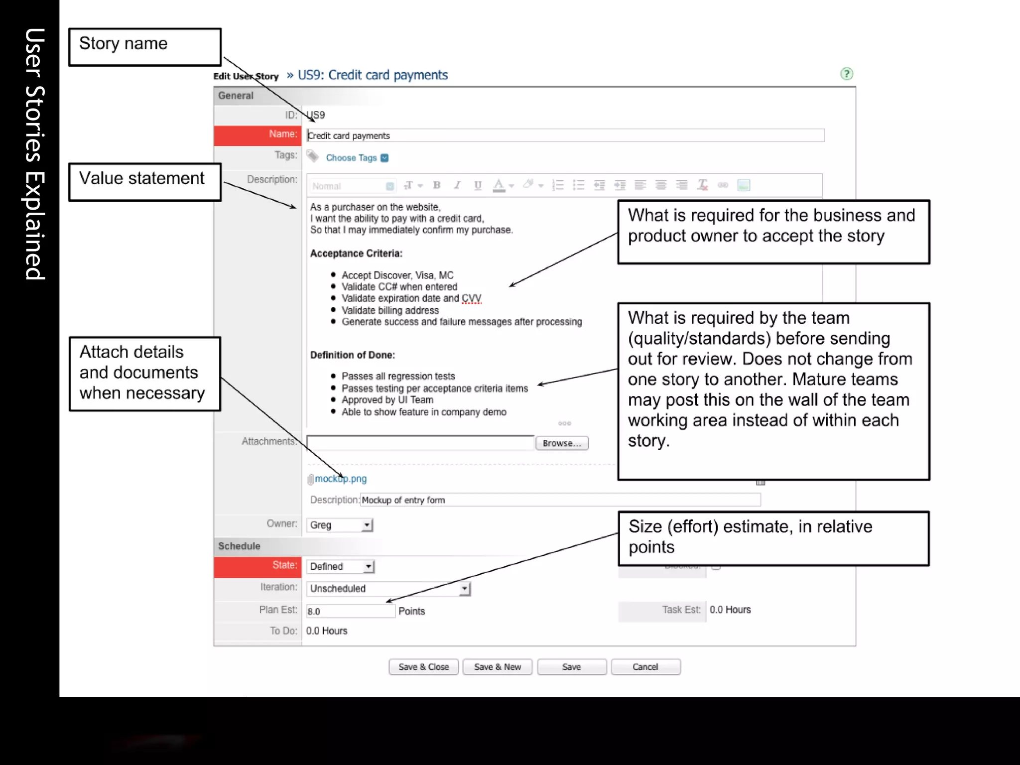 User stories explained | PDF