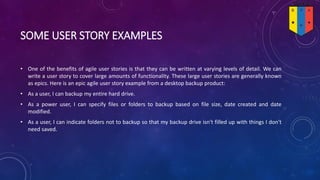 User stories explained | PPT