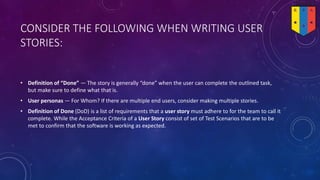 User stories explained | PPT
