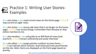User Stories Fundamentals | PDF
