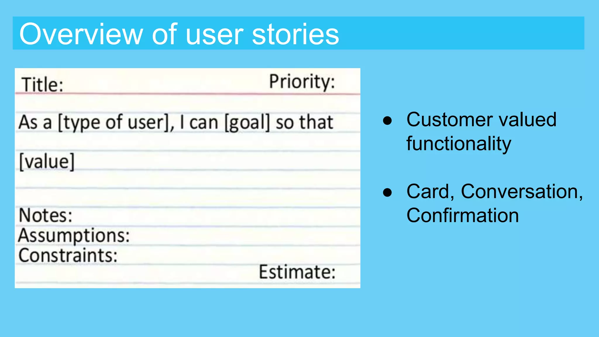User story tips for BAs | PPT