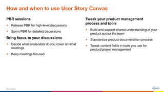 User story canvas | PPTX