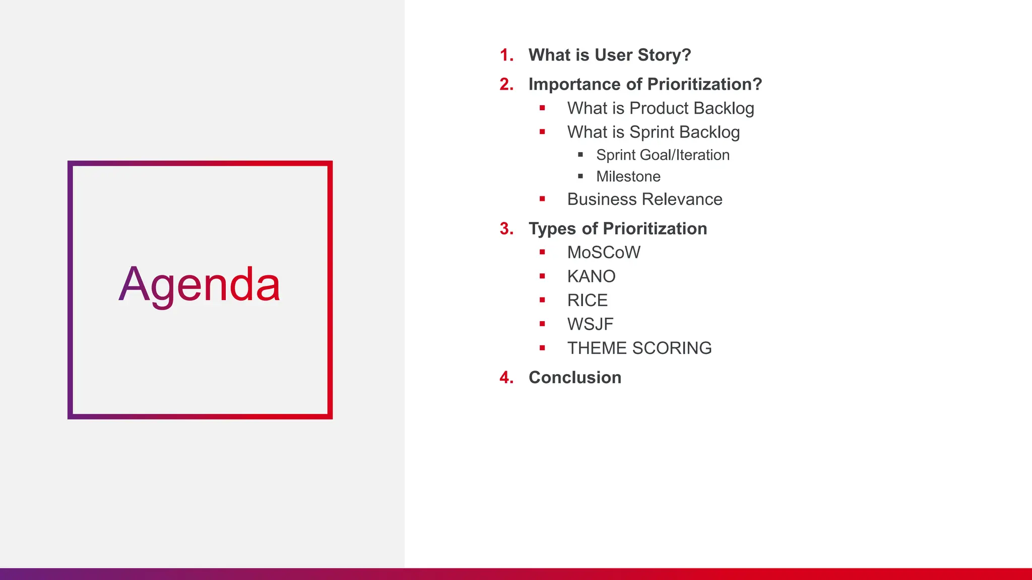 User Story Prioritization Technique.pptx | Free Download User Story Prioritization Technique.pptx | Free Download