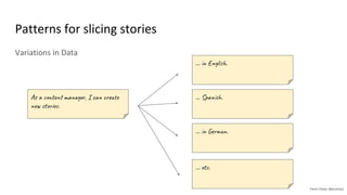 User story slicing exercise | PDF