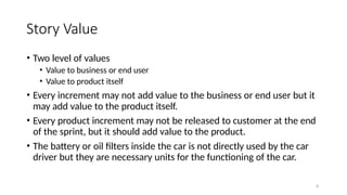 Techniques to decompose a user story Techniques | PPT