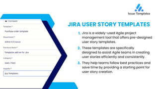 User Story Template - Your Agile Development Companion | PDF