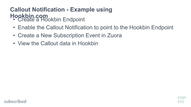 Subscribed 2017: Understanding Zuora’s API Framework | PPTX