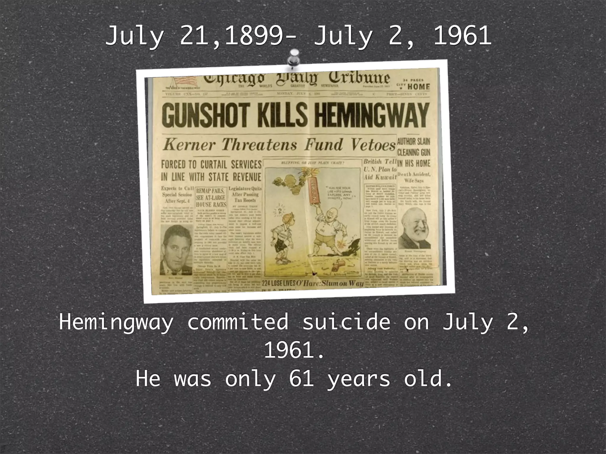 Ernest Hemingway | PDF