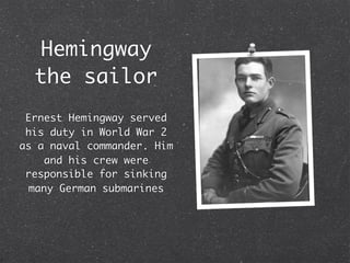 Ernest Hemingway | PDF