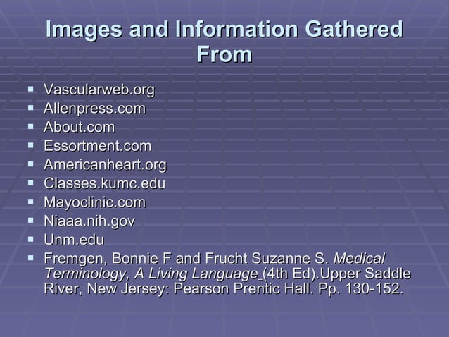 Presentation #3 for Medical Terminology | PPT