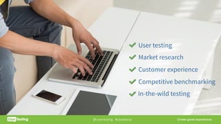 UserTesting Product Demo | PDF