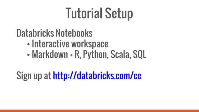 Use R Tutorial Part1 Introduction To Sparkr Ppt