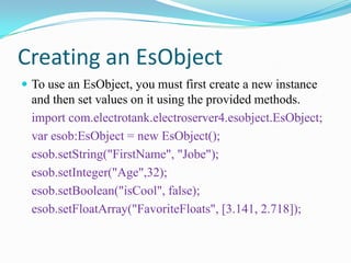 User variable and room variable | PPT