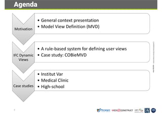 A Semantic Web Approach for defining Building Views | PPT