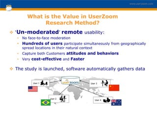 UserZoom Overview | PPT