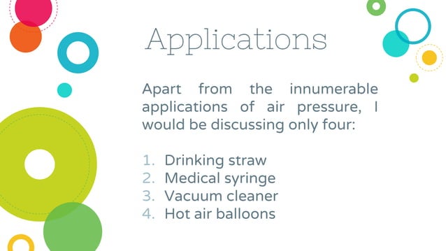 Uses of Air Pressure in Daily Life | PPTX | Physics | Science