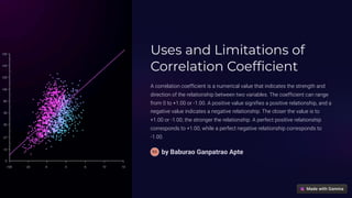 Uses-and-limitations-of-correlation - Testing and Statistics | PDF