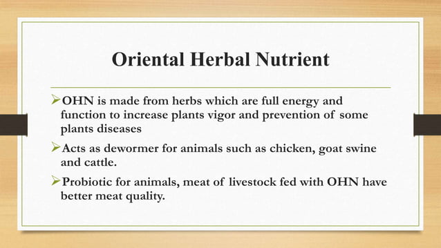 Uses and benefits of organic concoctions | PPTX