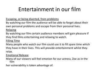 Uses and gratifications | PPTX