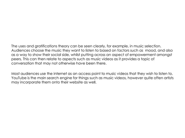 Uses and Gratifications Media Theory | PPT