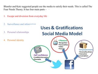 Uses and gratifications theory 2 | PPTX
