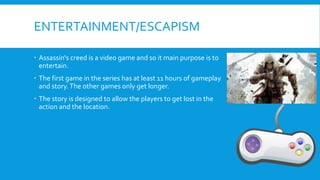 Uses and gratifications theory ac | PPTX