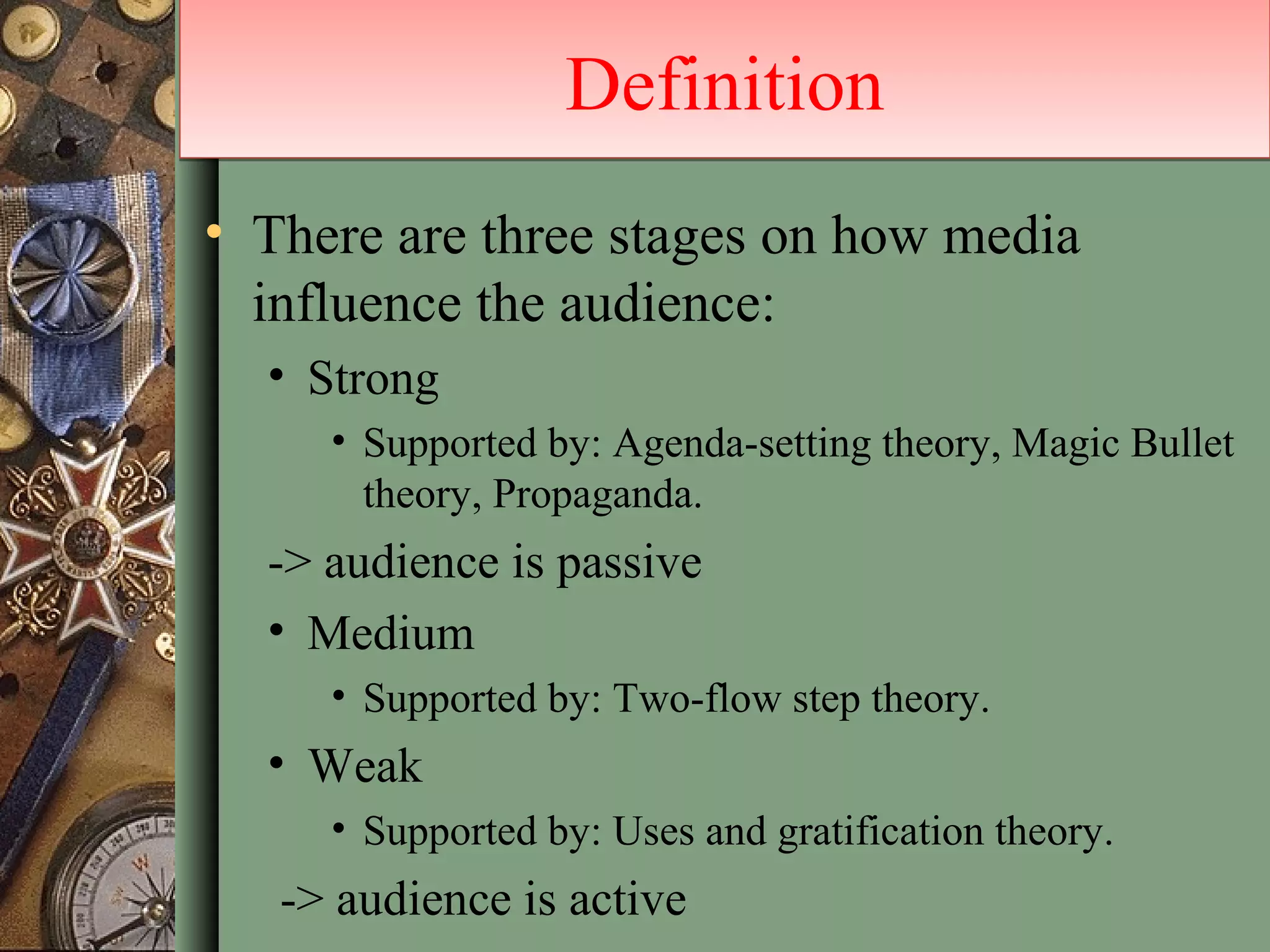 Usesandgratificationtheory presentation-110729094139-phpapp01 | PPT