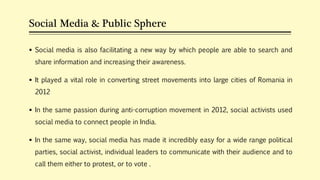 Uses and impact of social media in political campaigning | PDF