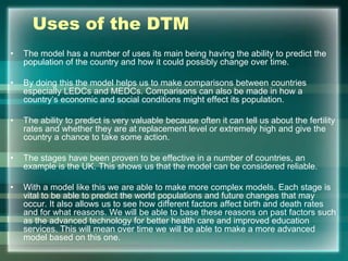 Uses And Limitations Of The Dtm | PPSX