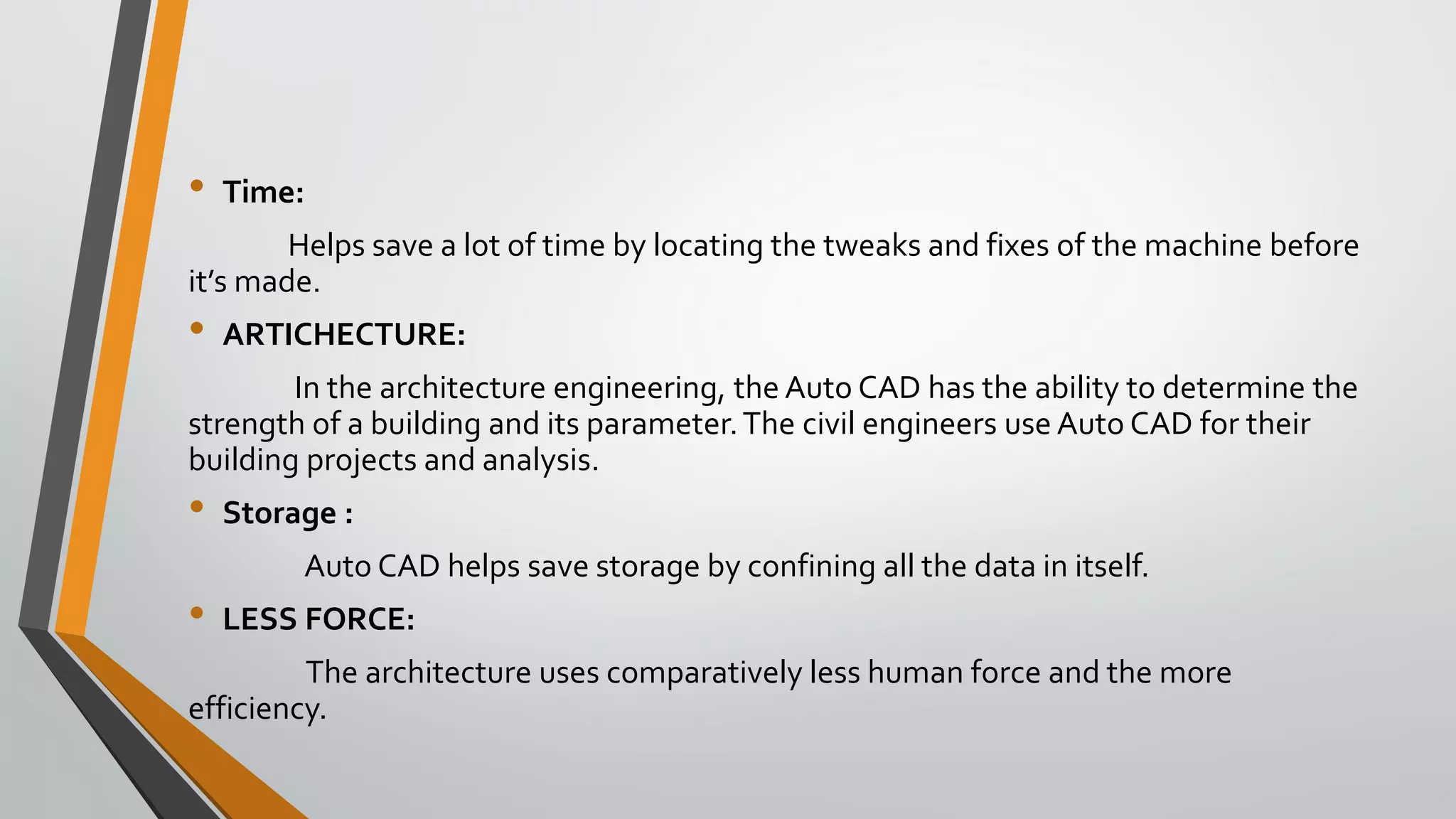 Use Auto CAD | PPT
